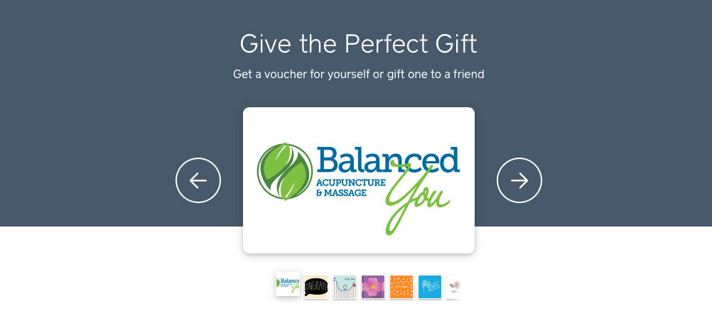 Gift Cards - Welcome to Balanced You Clinic
